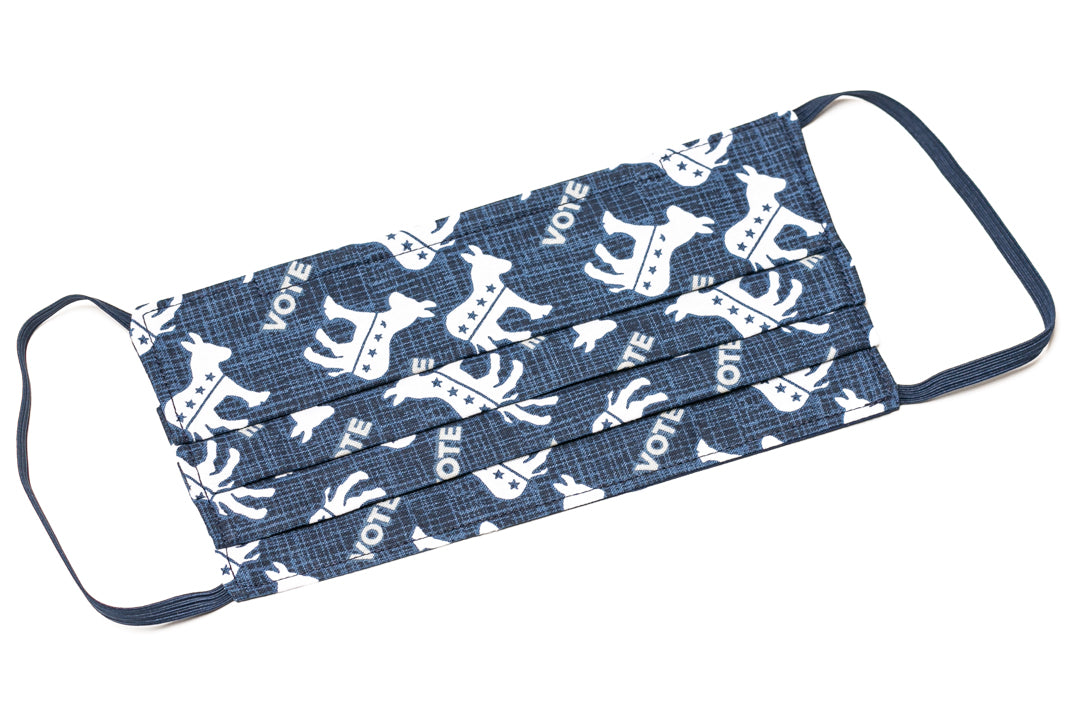 Vote Democratic Party Handmade Cloth Face Masks – Joyful Gnomes